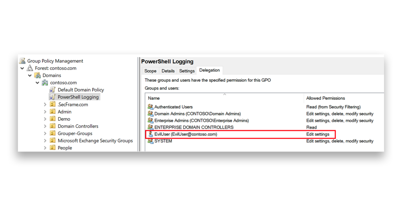 Group Policy Abuse Explained | Semperis Identity Attack Catalog